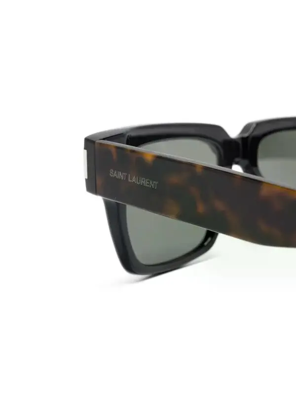 Saint Laurent Square-frame Sunglasses - Black