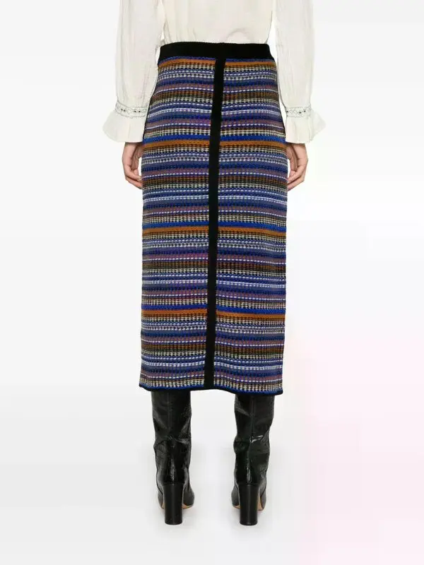 Ba&sh Flame Midi Skirt