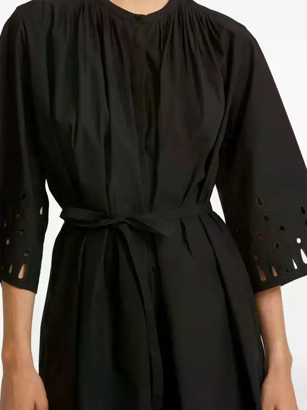 YVES SALOMON Poplin Midi Dress
