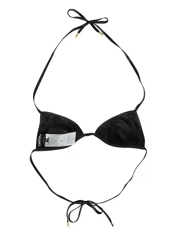 TOM FORD Sequin-embellished Triangle Bikini Top