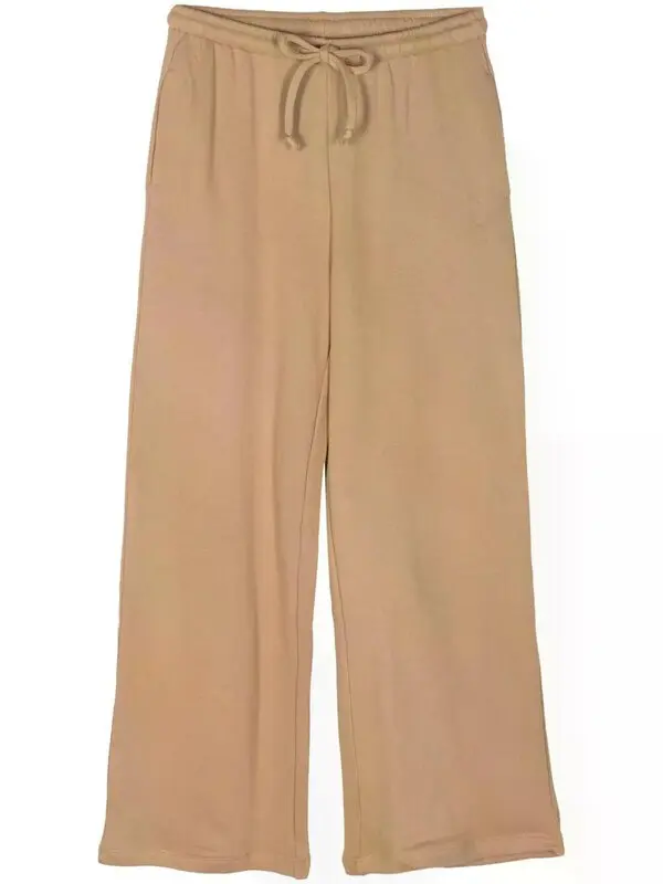 BASERANGE Wide-leg Cotton Track Pants