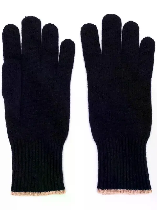 Brunello Cucinelli Cashmere Gloves - Blue