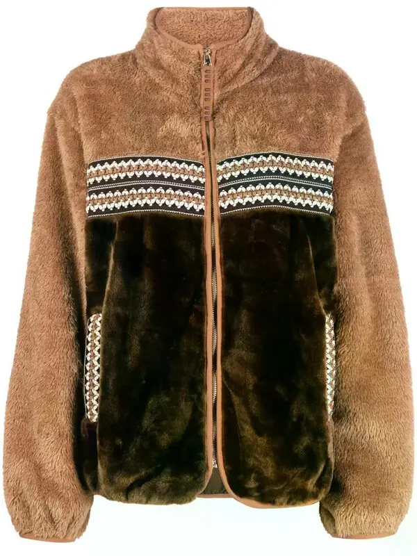 UGG Marlene Funnel-neck Fleece Jacket