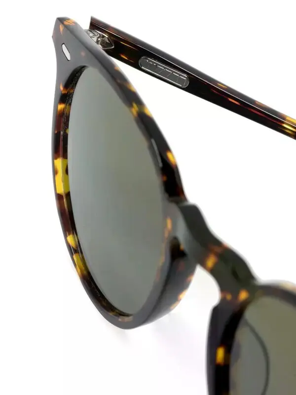 Oliver Spencer N.02 Round-frame Sunglasses - Brown