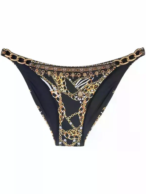 Camilla A Night In The 90s Bikini Bottoms - Black