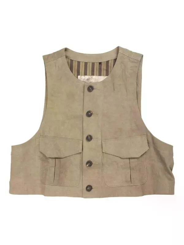 ZIGGY CHEN Cropped Waistcoat
