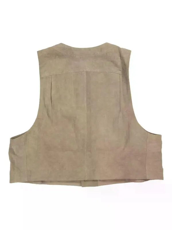 ZIGGY CHEN Cropped Waistcoat