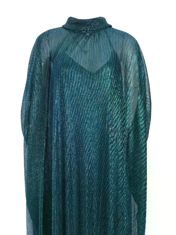 Talbot Runhof Metallic-thread Maxi Dress