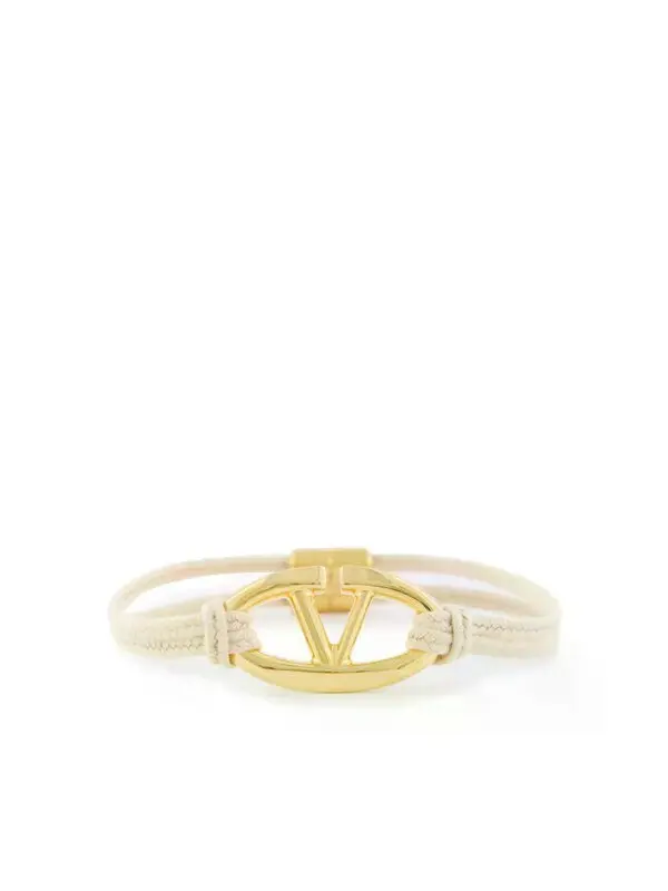 Valentino Garavani Vlogo The Bold Edition Rope Bracelet - Gold