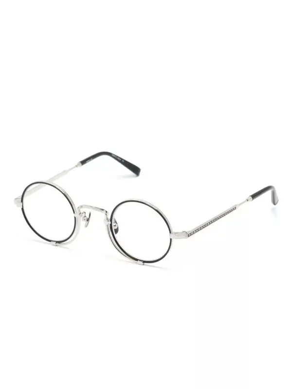Matsuda 10103h Round-frame Glasses - Silver