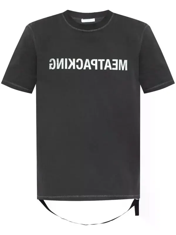 Helmut Lang Logo-print T-shirt - Black