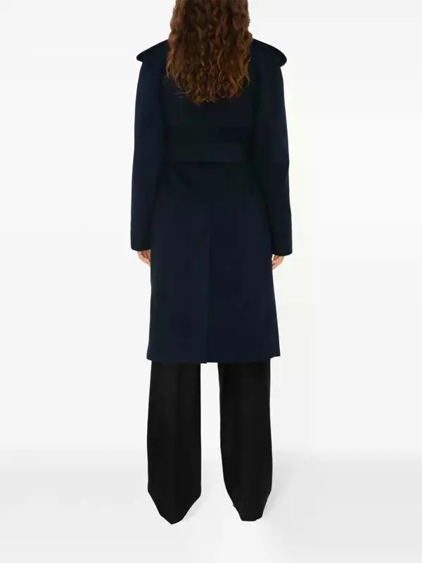 Burberry Notched-lapel Cashmere Coat