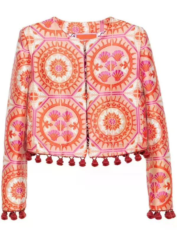 La DoubleJ Bijoux Cloqué Jacket - Orange