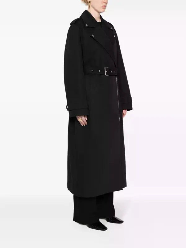 TOTEME Biker Cotton Trench