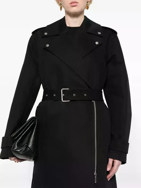 TOTEME Biker Cotton Trench