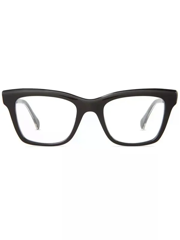 MR. LEIGHT Lolita Square Frame Glasses - Black