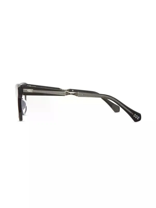 MR. LEIGHT Lolita Square Frame Glasses - Black