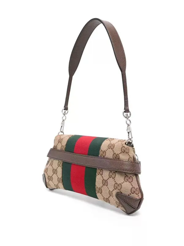 Gucci Small Horsebit Chain Shoulder Bag - Neutrals