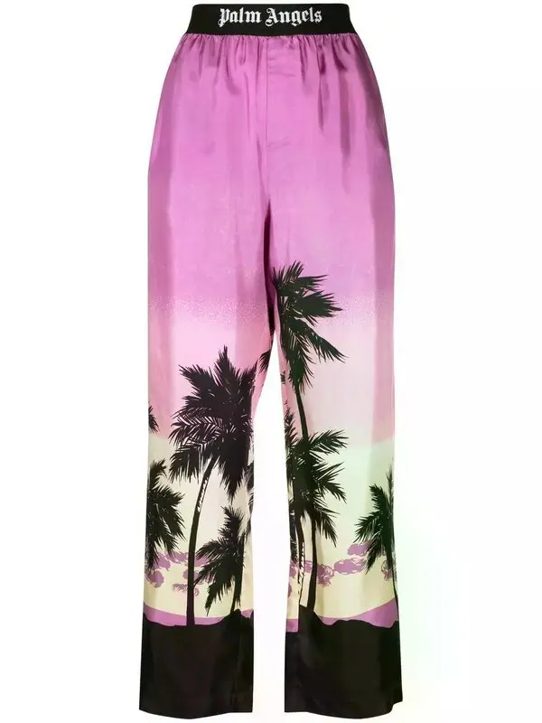 Palm Angels Sunset Pajama Pants - Purple