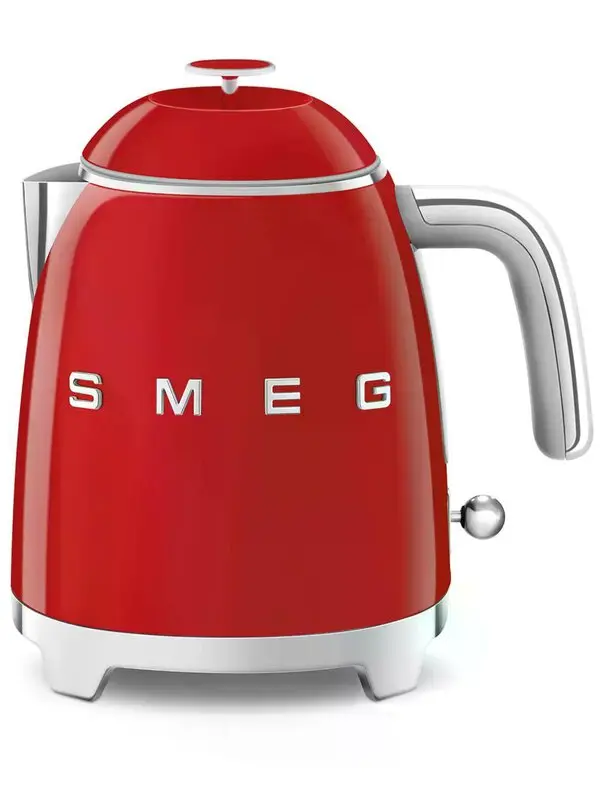 SMEG Mini Stainless Steel Kettle - Red
