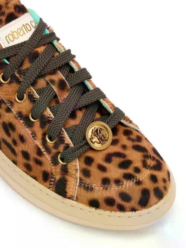 Roberto Cavalli Leopard-print Sneakers