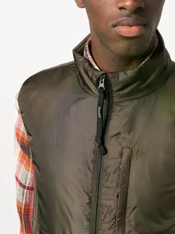 Aspesi Padded High-neck Gillet