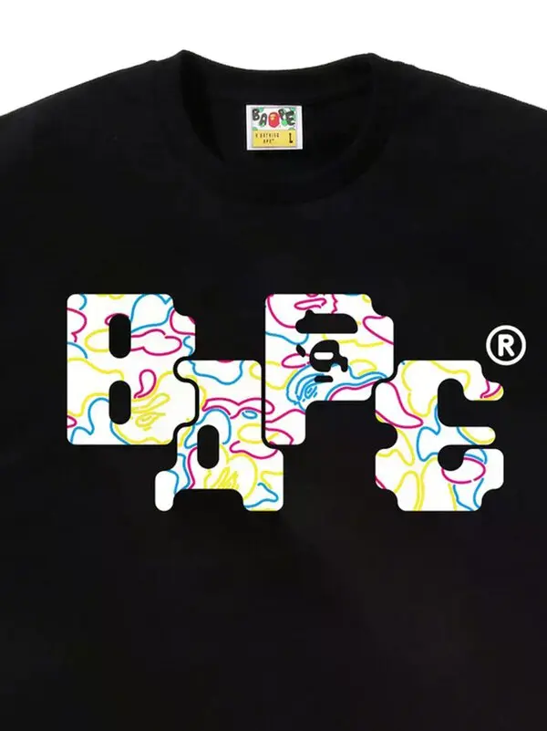 A BATHING APE Logo-print T-shirt