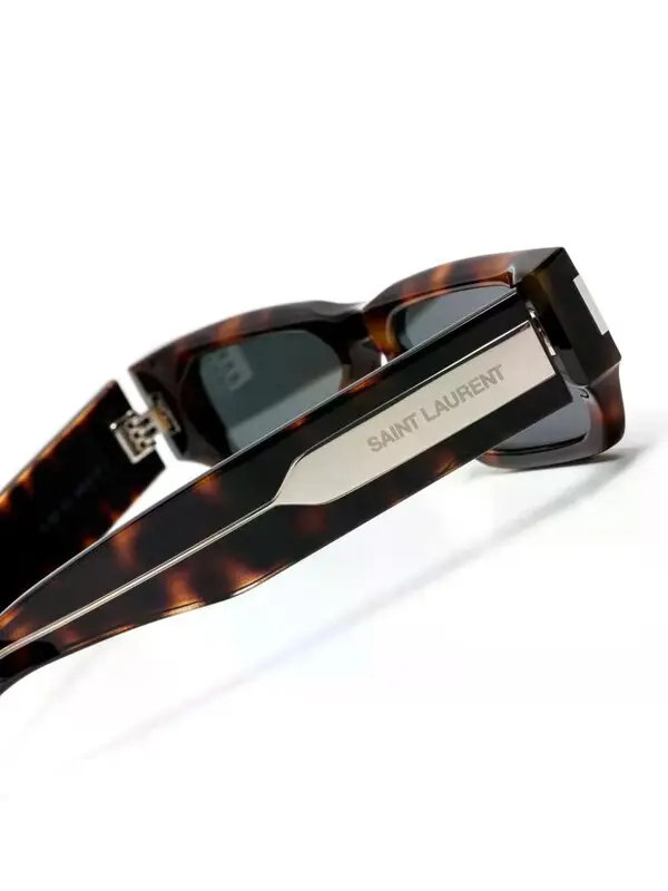 Saint Laurent Sl660 Rectangle-frame Sunglasses