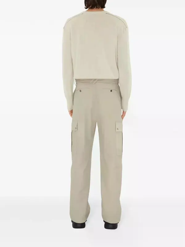 Burberry Cotton-blend Cargo Trousers
