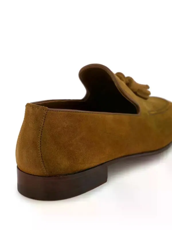 Manolo Blahnik Chester Suede Loafers