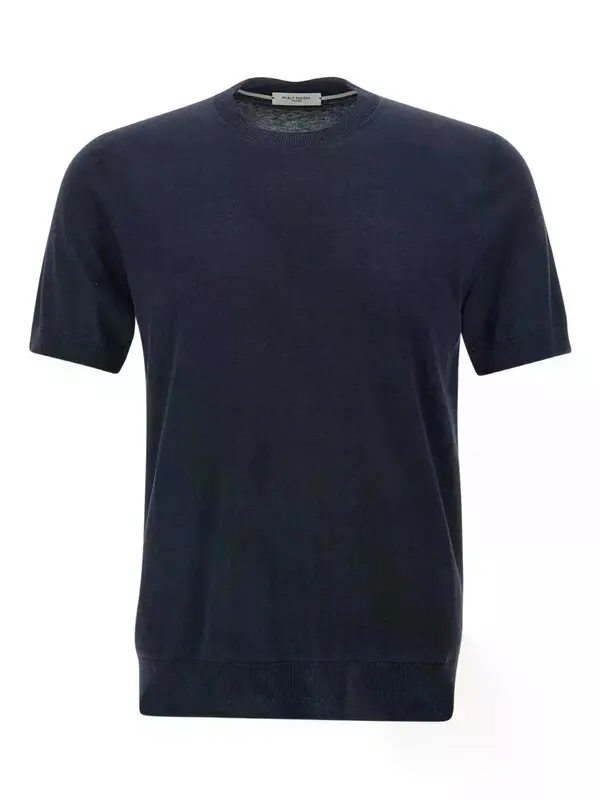 PAOLO PECORA Silk-blend T-shirt
