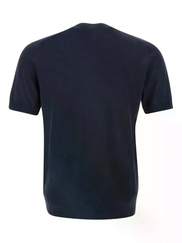 PAOLO PECORA Silk-blend T-shirt