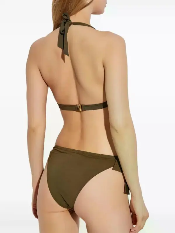 Balmain Triangle Bikini Set - Green
