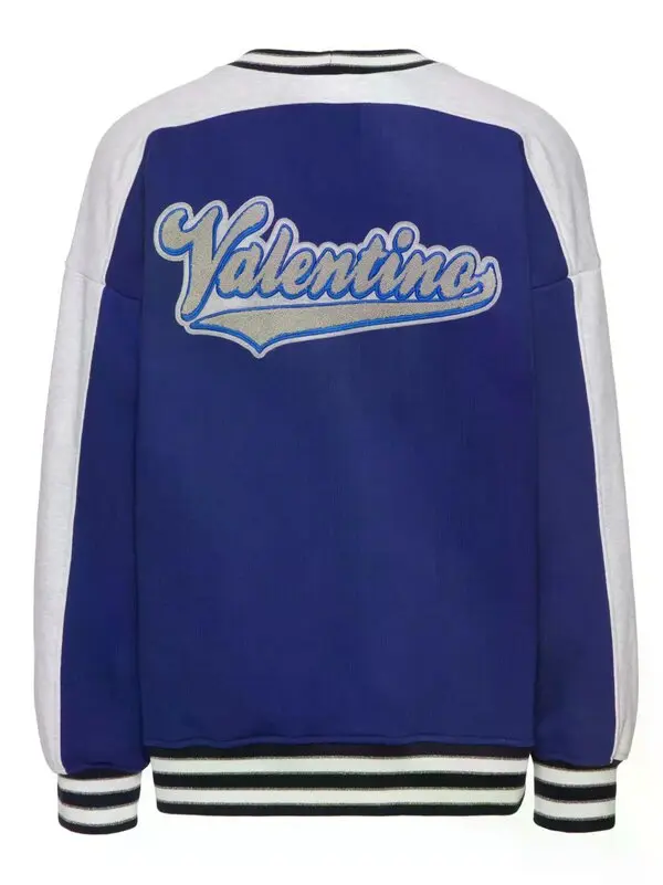 Valentino Garavani V-neck Cardigan With Patches