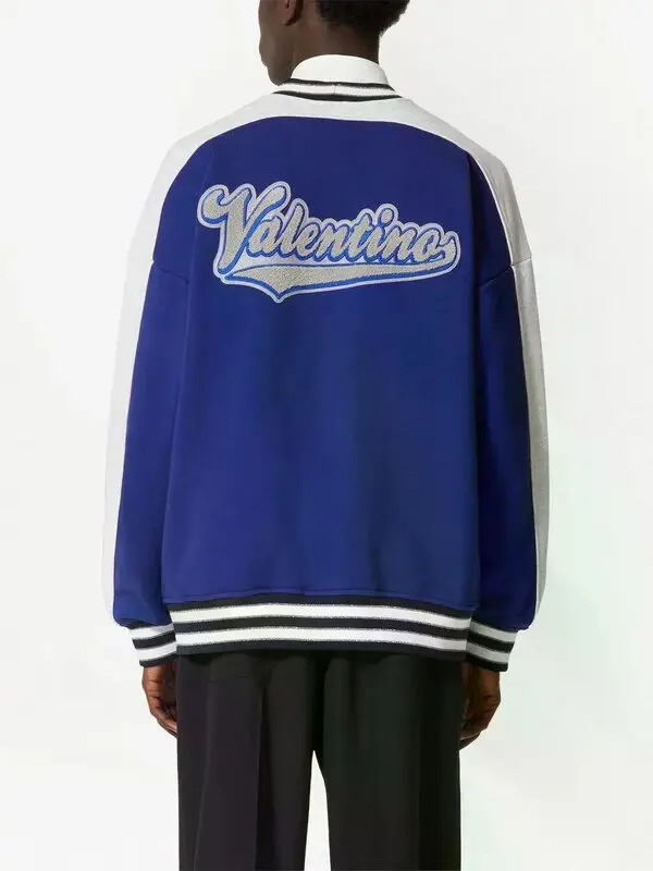 Valentino Garavani V-neck Cardigan With Patches