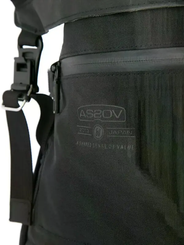 AS2OV Waterproof Cordura 305d Backpack - Black