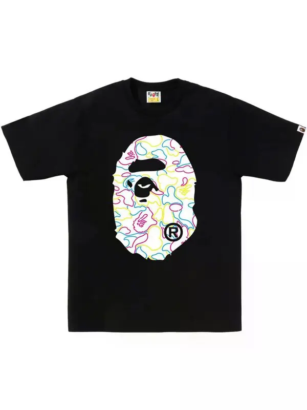 A BATHING APE Ape Head T-shirt - Black