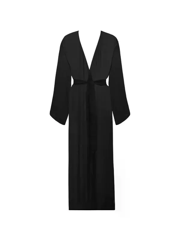 MAISON CLOSE Fever Beach Cover-up - Black