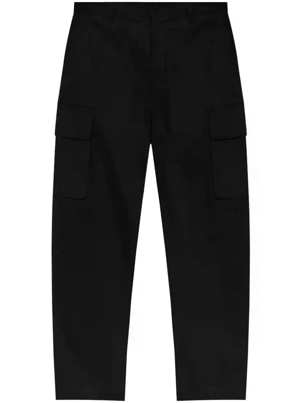 Givenchy Cotton Cargo Trousers - Black