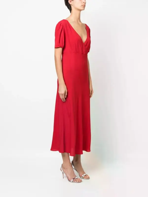 N°21 Tie-fastening Midi Dress