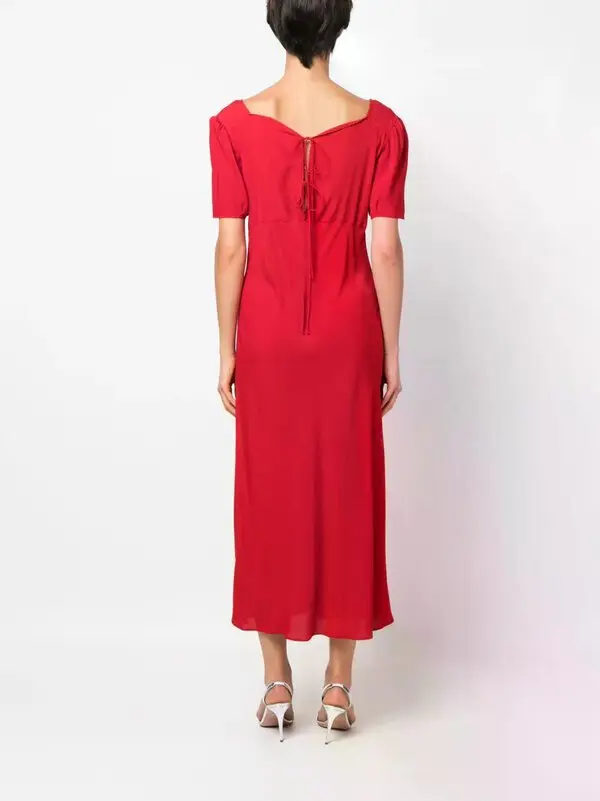 N°21 Tie-fastening Midi Dress