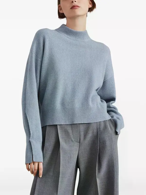 Brunello Cucinelli Mock-neck Cashmere Jumper
