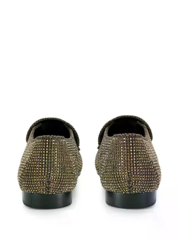 Kurt Geiger Hugh Eagle Rhinestone-embellished Loafers