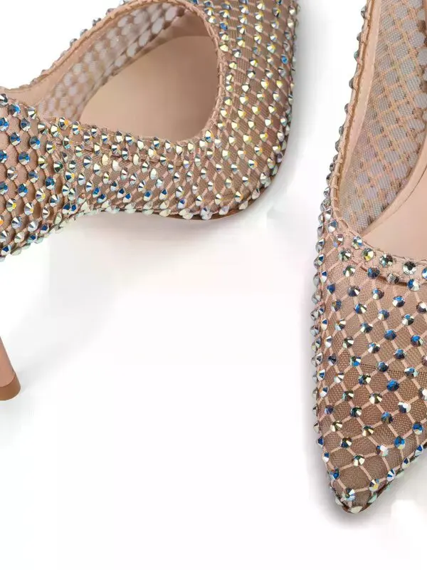 LE SILLA 80mm Gilda Pumps - Neutrals