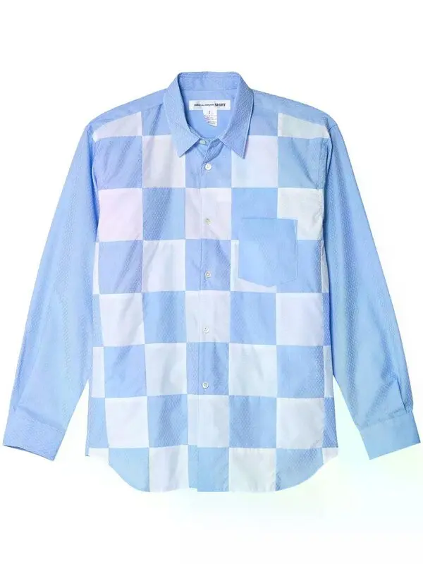 Comme Des Garçons Check-pattern Cotton Shirt