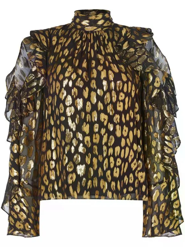 TEMPERLEY LONDON Kyra Blouse - Black