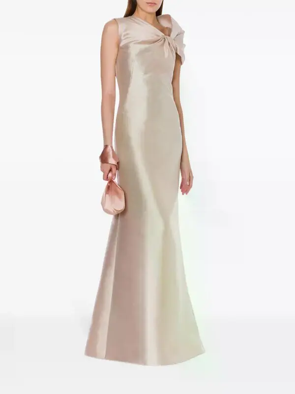 Alberta Ferretti Gathered Gown