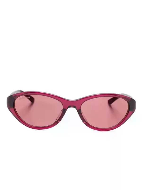 Balenciaga Cat-eye Sunglasses - Red