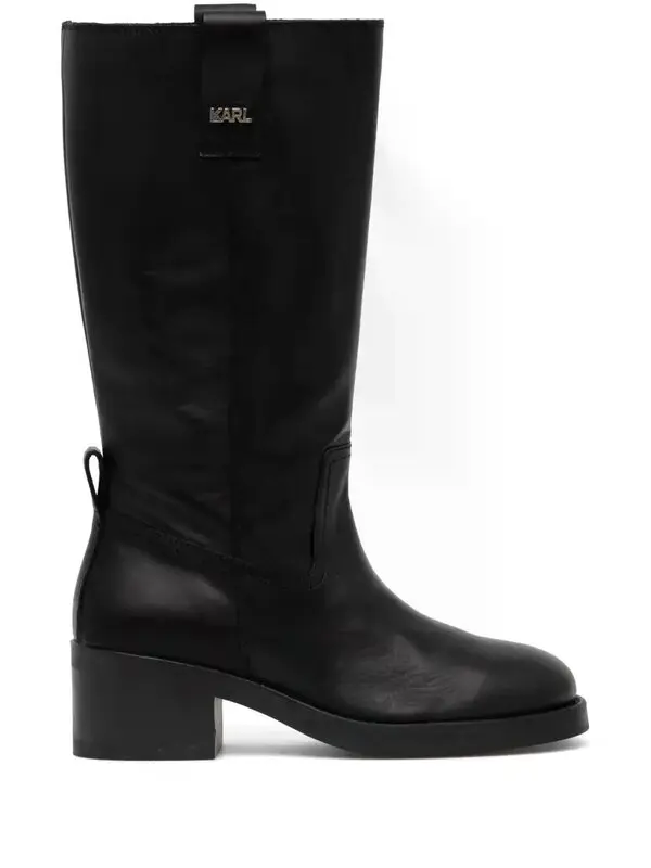 Karl Lagerfeld Brooklyn Boots - Black