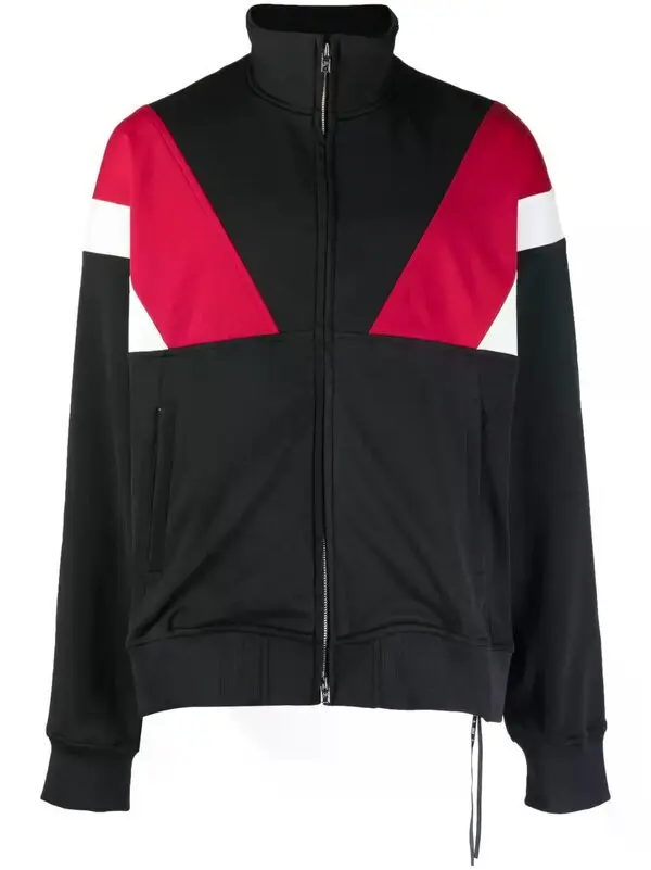 MASTERMIND WORLD Embroidered-logo Colour-block Jacket
